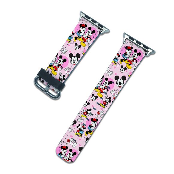 Handmade | Other | Disney Mickey Mouse Apple Watch Band Series 7 6 5 Se ...